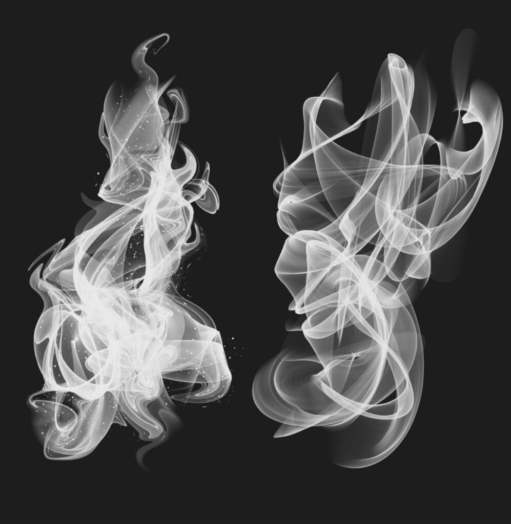 Smoke Photoshop Brushes - MasterBundles