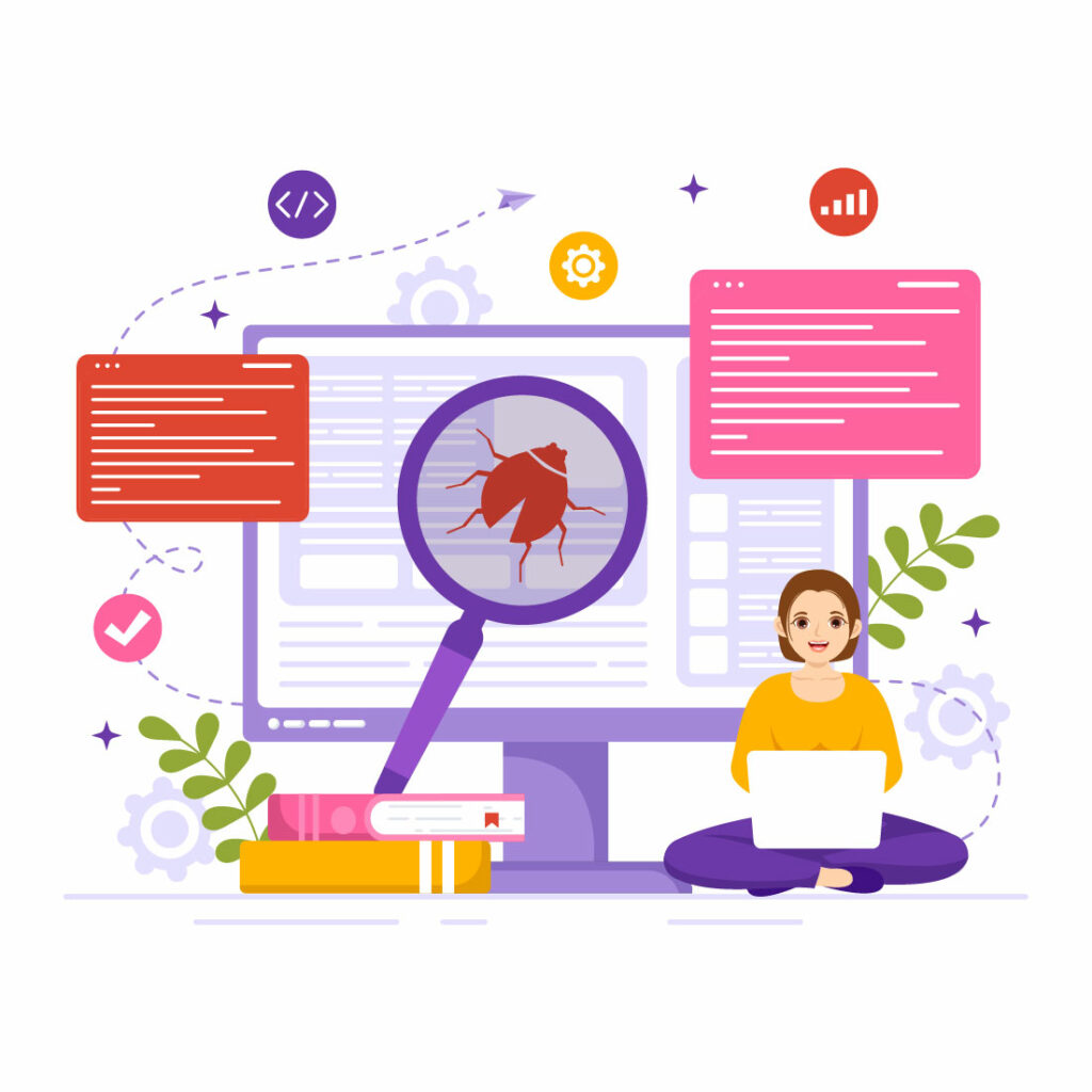 12 Software Testing Vector Illustration - MasterBundles