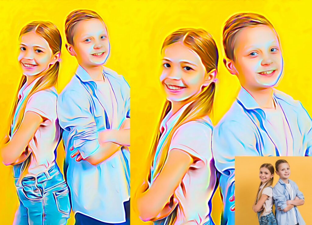 Speed Paint Photoshop Action - MasterBundles