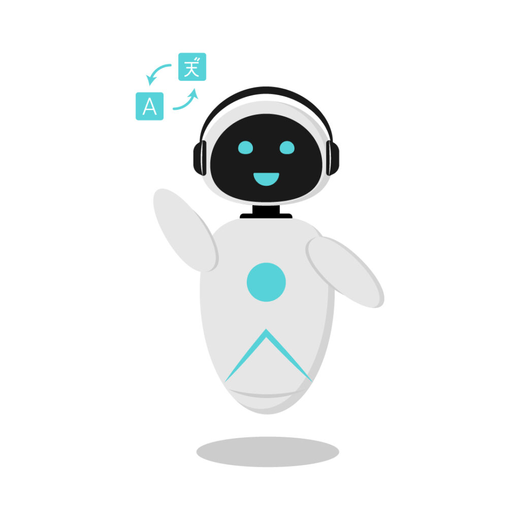 Set of robot stickers with artificial intelligence. - MasterBundles