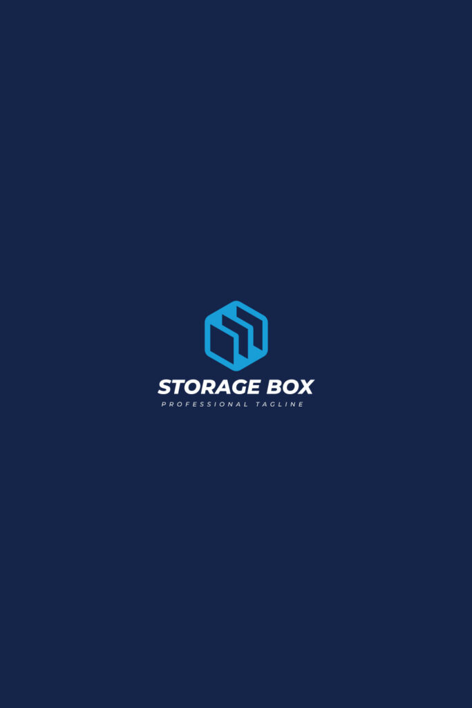 Storage Box Logo design template - MasterBundles