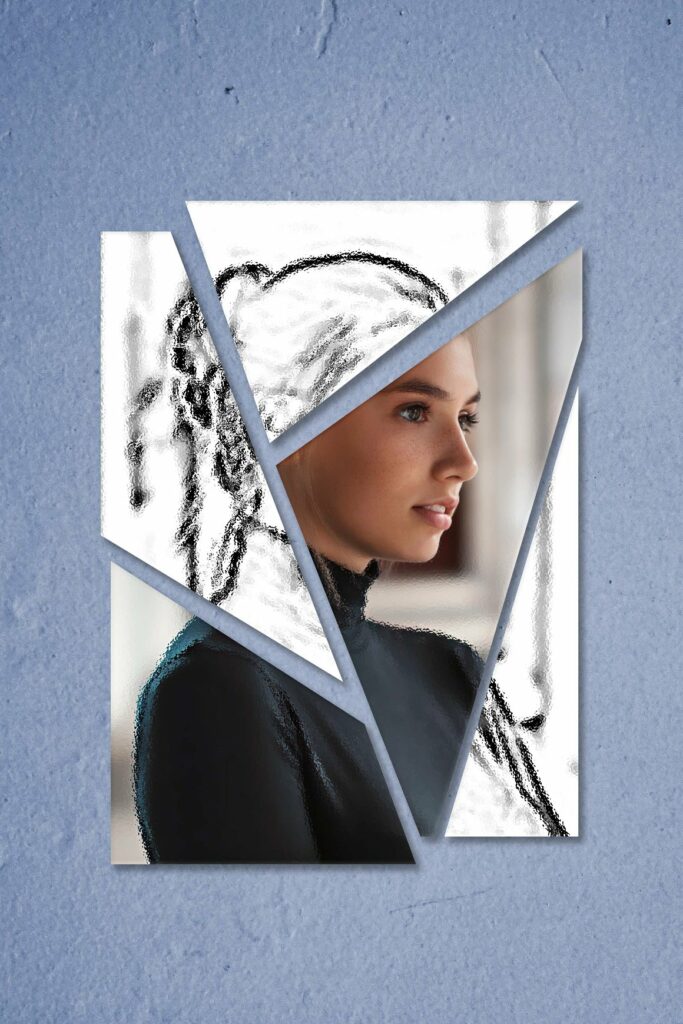 Portrait Drawing Photo Effect - MasterBundles
