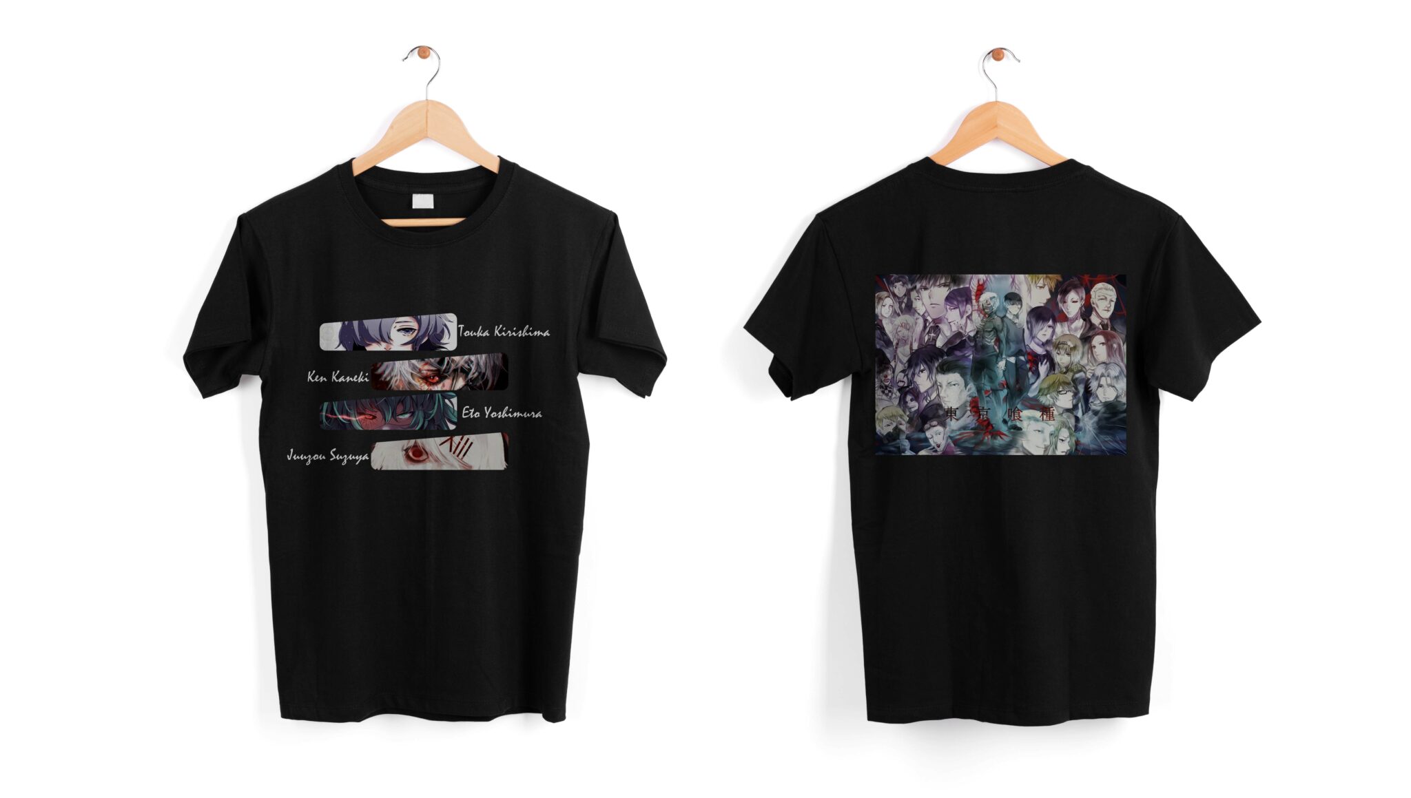 Top 2 Anime Oversize T-shirt design - MasterBundles