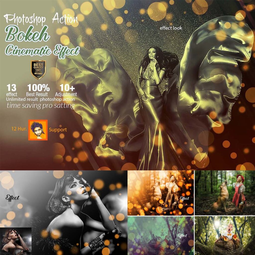 Bokeh Cinematic Effect - MasterBundles