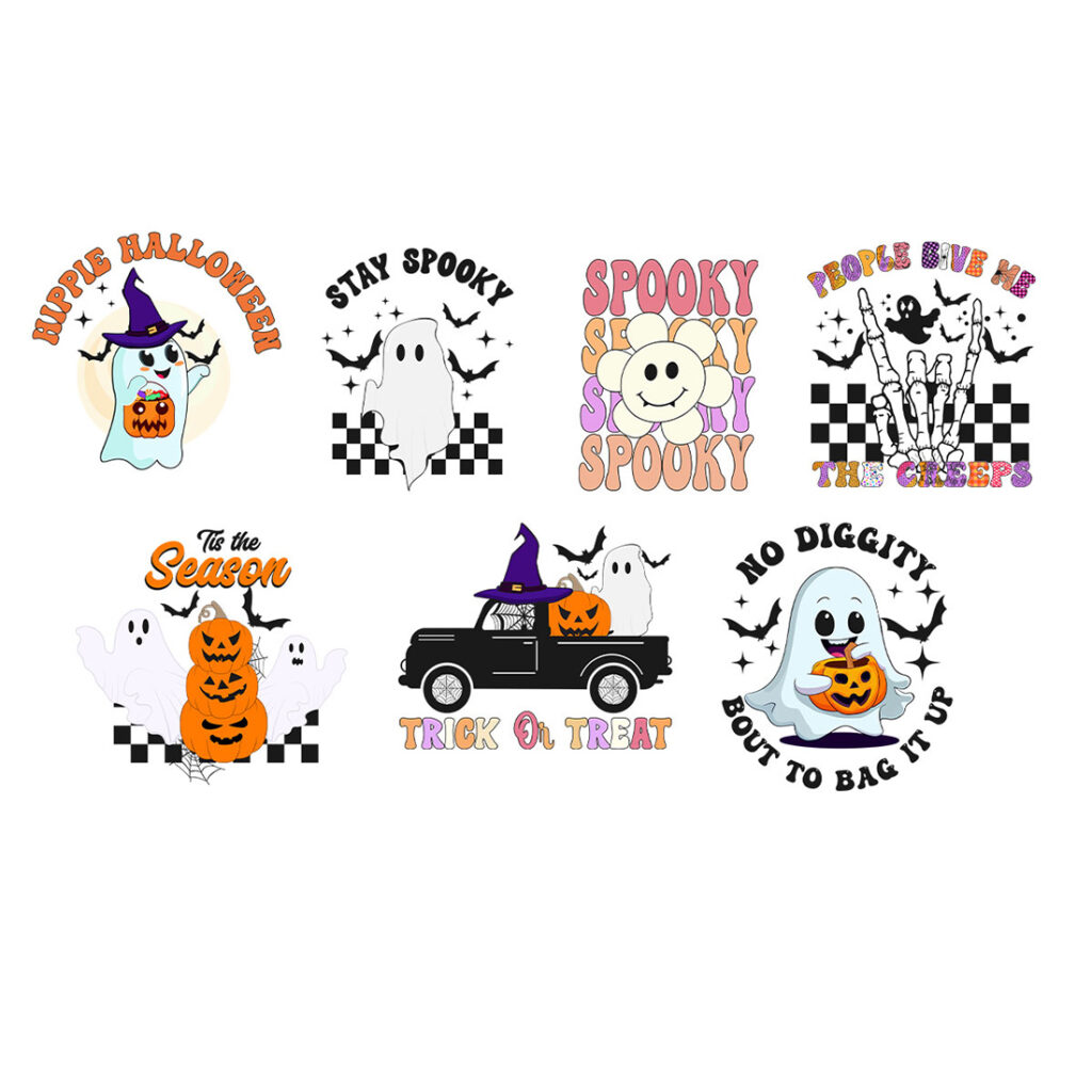 Retro Halloween Bundle - MasterBundles