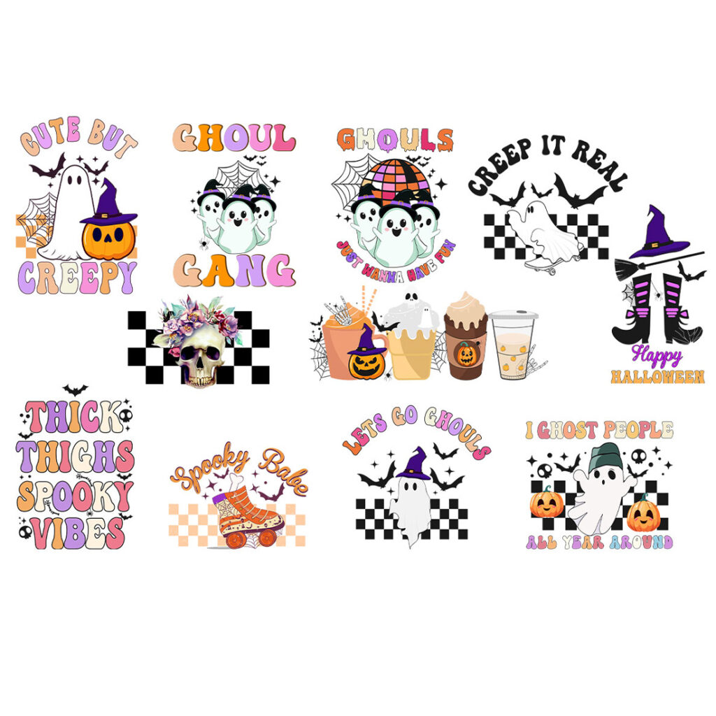 Retro Halloween Spooky Bundle - MasterBundles