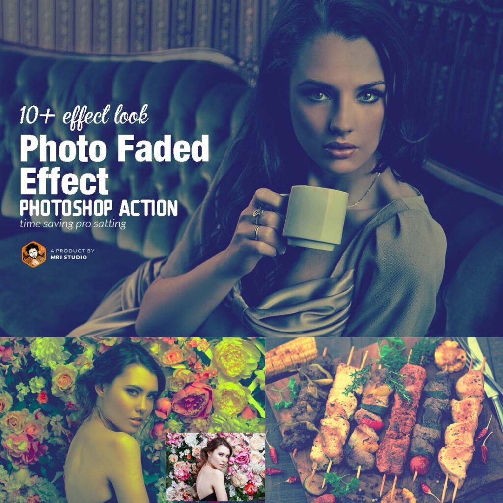 Photo Faded Effect - MasterBundles
