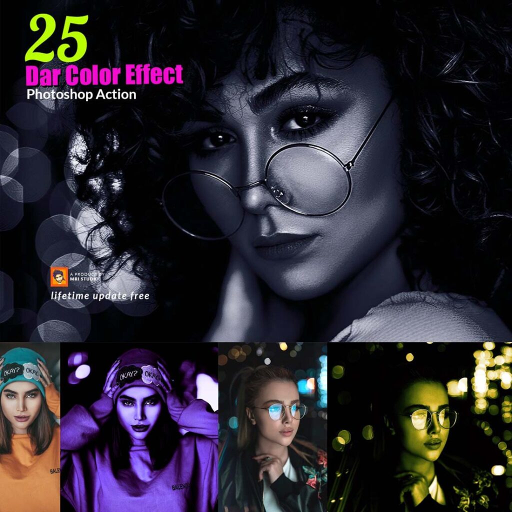 Dark Color Effect Action - MasterBundles