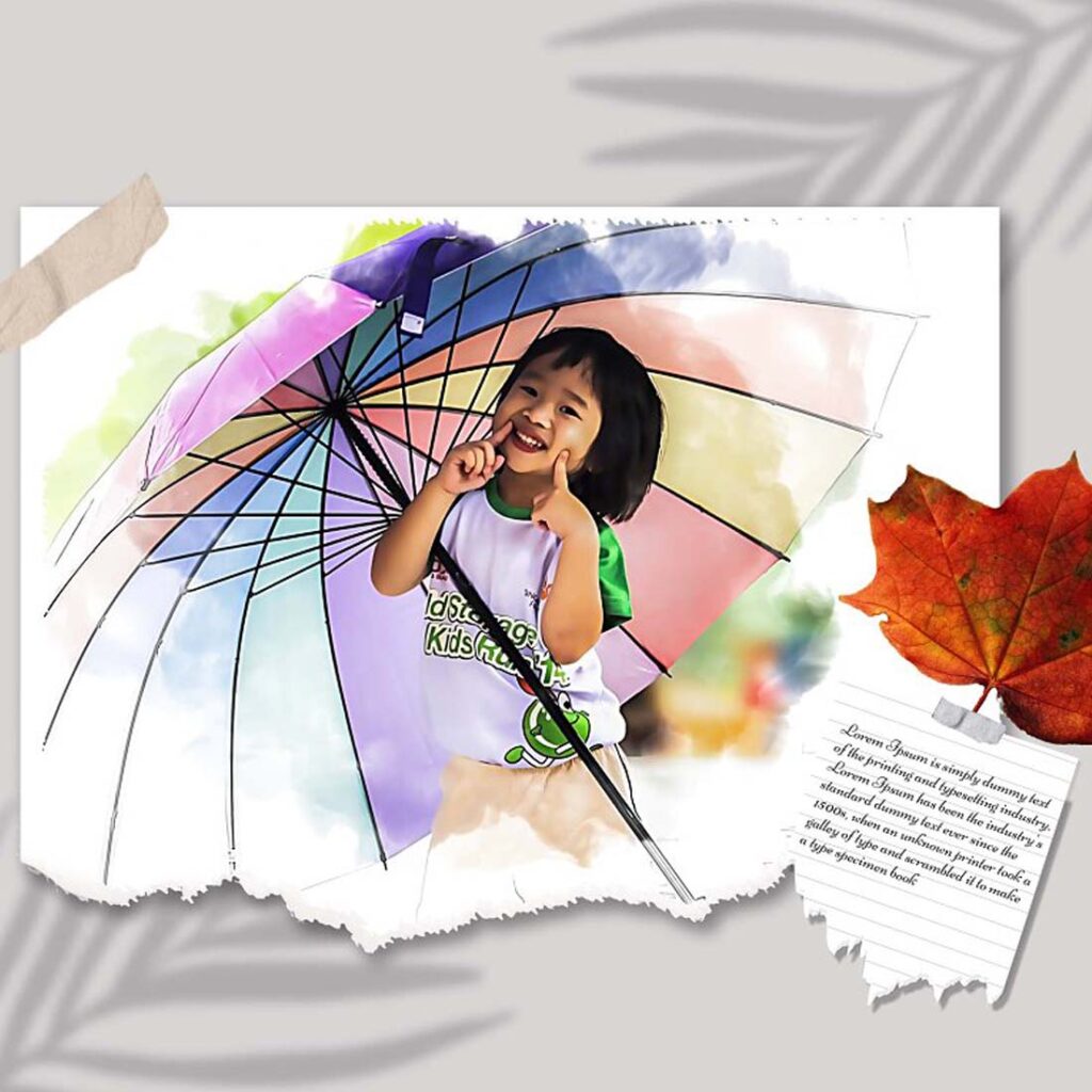 Paper Cut Photoshop Photo Effect - MasterBundles