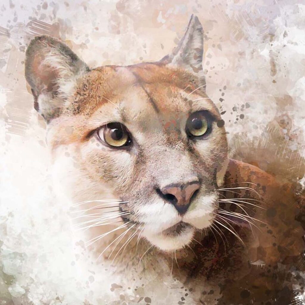 Animal Digital Painting Photo Effect - MasterBundles