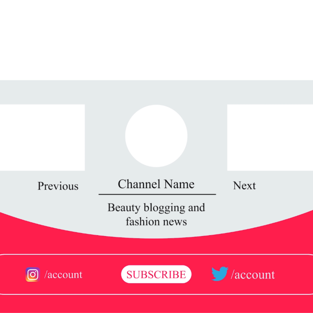 Animated Trendy Outro,Banner/Fully Editable After effects template ...
