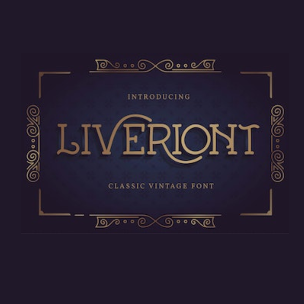 Liveriont | Classic Vintage Font - MasterBundles