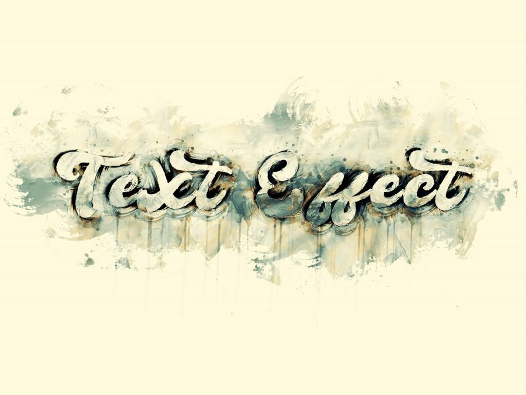 Watercolor Text Paint Plugin - MasterBundles