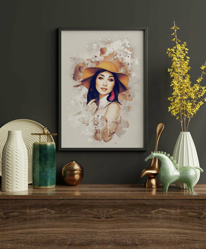 Editable Watercolor Brush Effect - MasterBundles