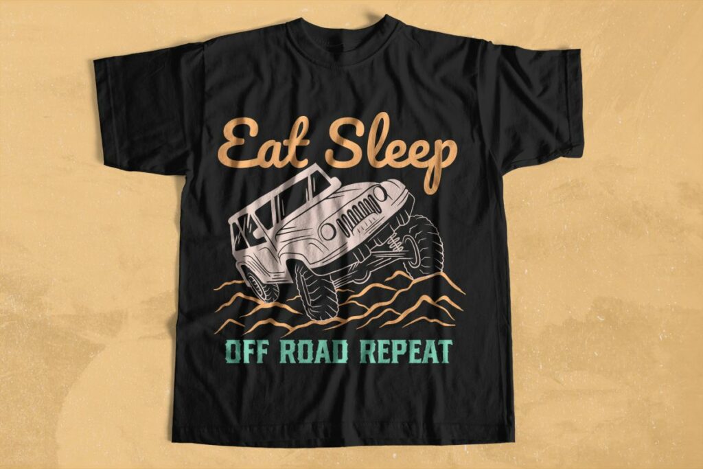 Vintage Off Road Adventure T-shirt Designs Vector Bundle, Off Road ...