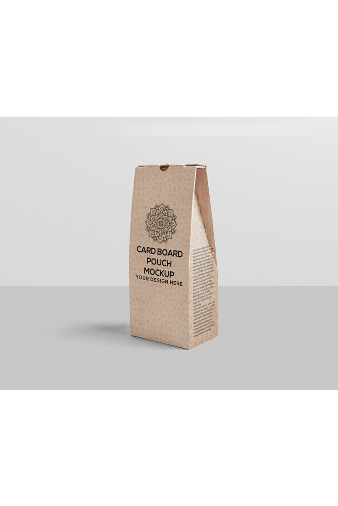 Cardboard Pouch Mockup - MasterBundles