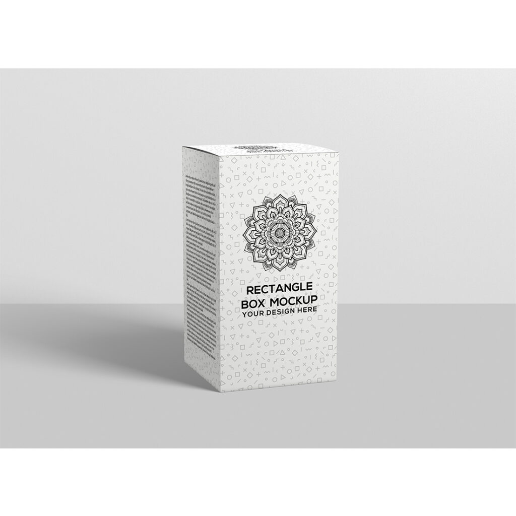 Rectangle Packaging Box Mockup - MasterBundles