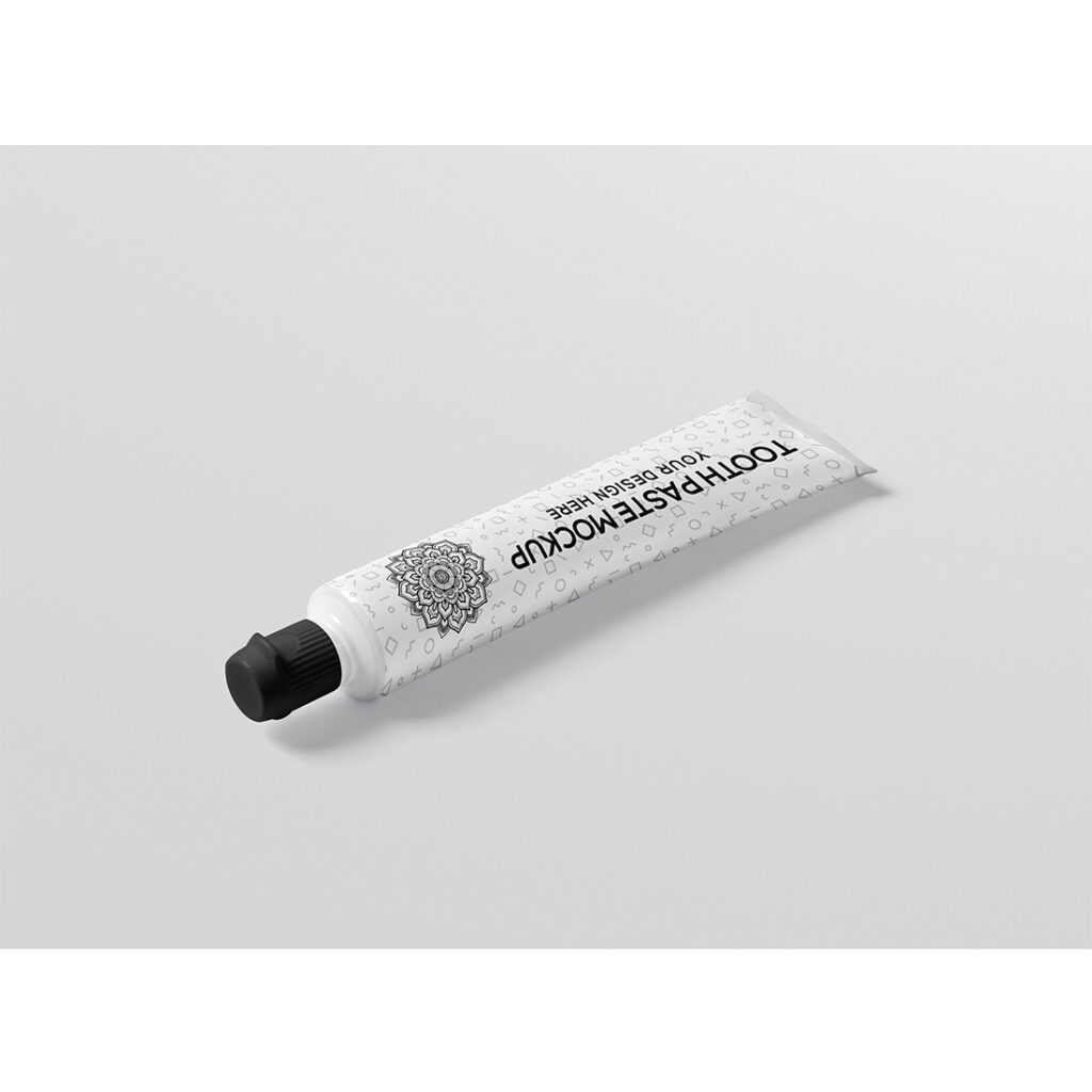 Tooth Paste Tube Mockup - MasterBundles