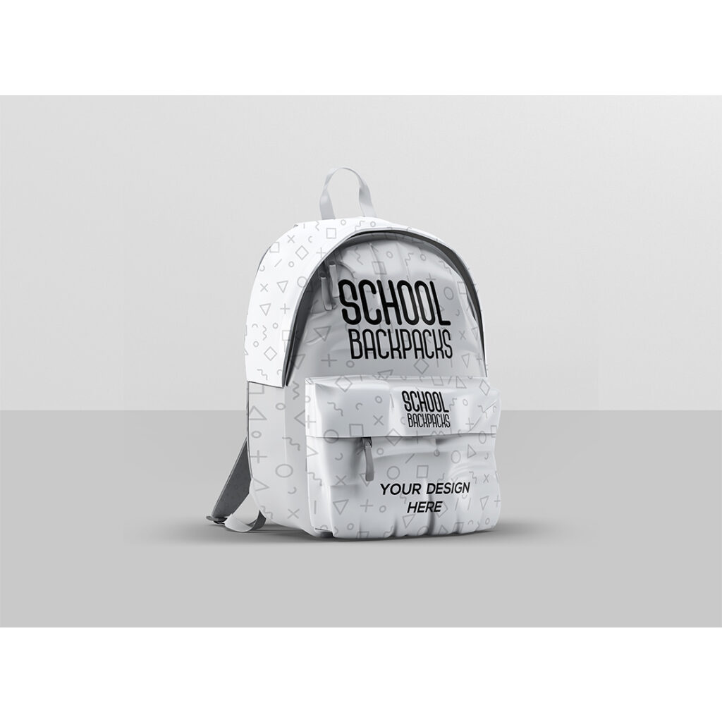 School Backpacks Mockup - MasterBundles