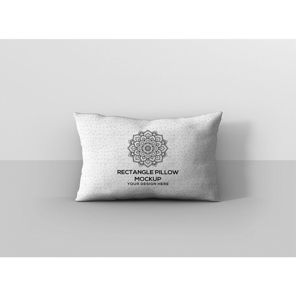 Rectangle Pillow Mockup - MasterBundles