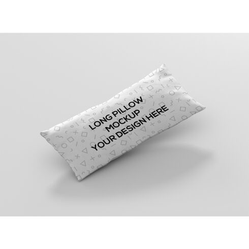 Long Rectangle Pillow Mockup - MasterBundles