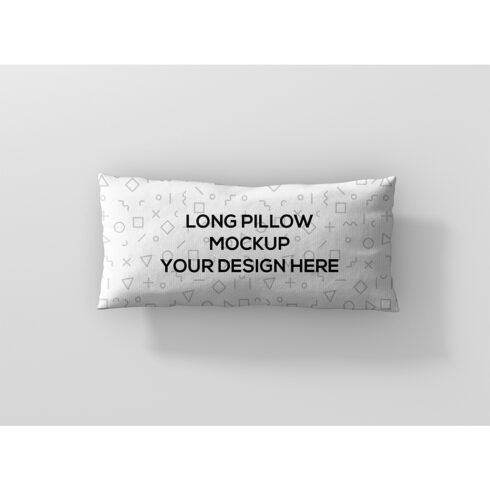Long Rectangle Pillow Mockup - MasterBundles