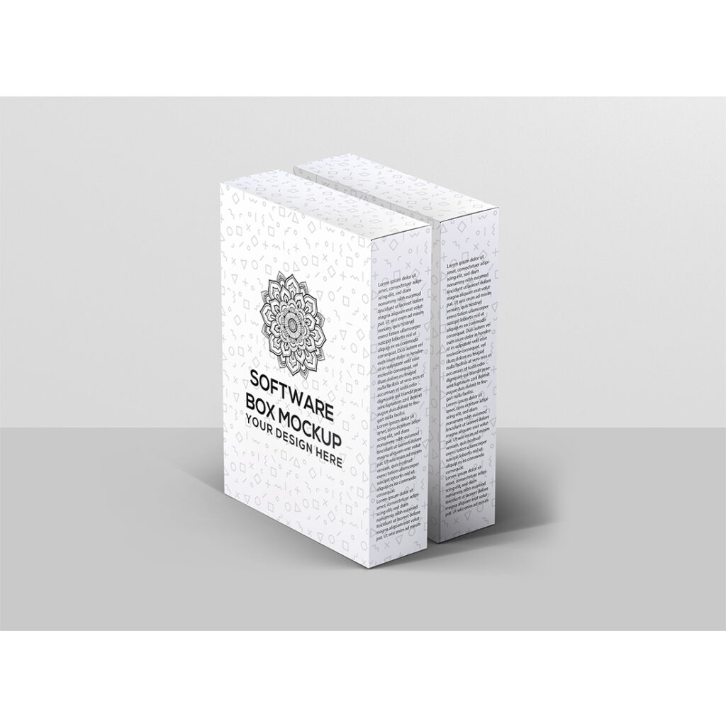 Software Box Mockup - MasterBundles