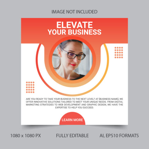 Corporate social media post templates - MasterBundles