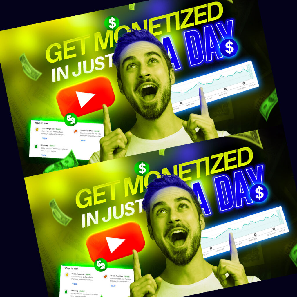 Professional Eye Catching Youtube Channel Thumbnail Template PSD ...