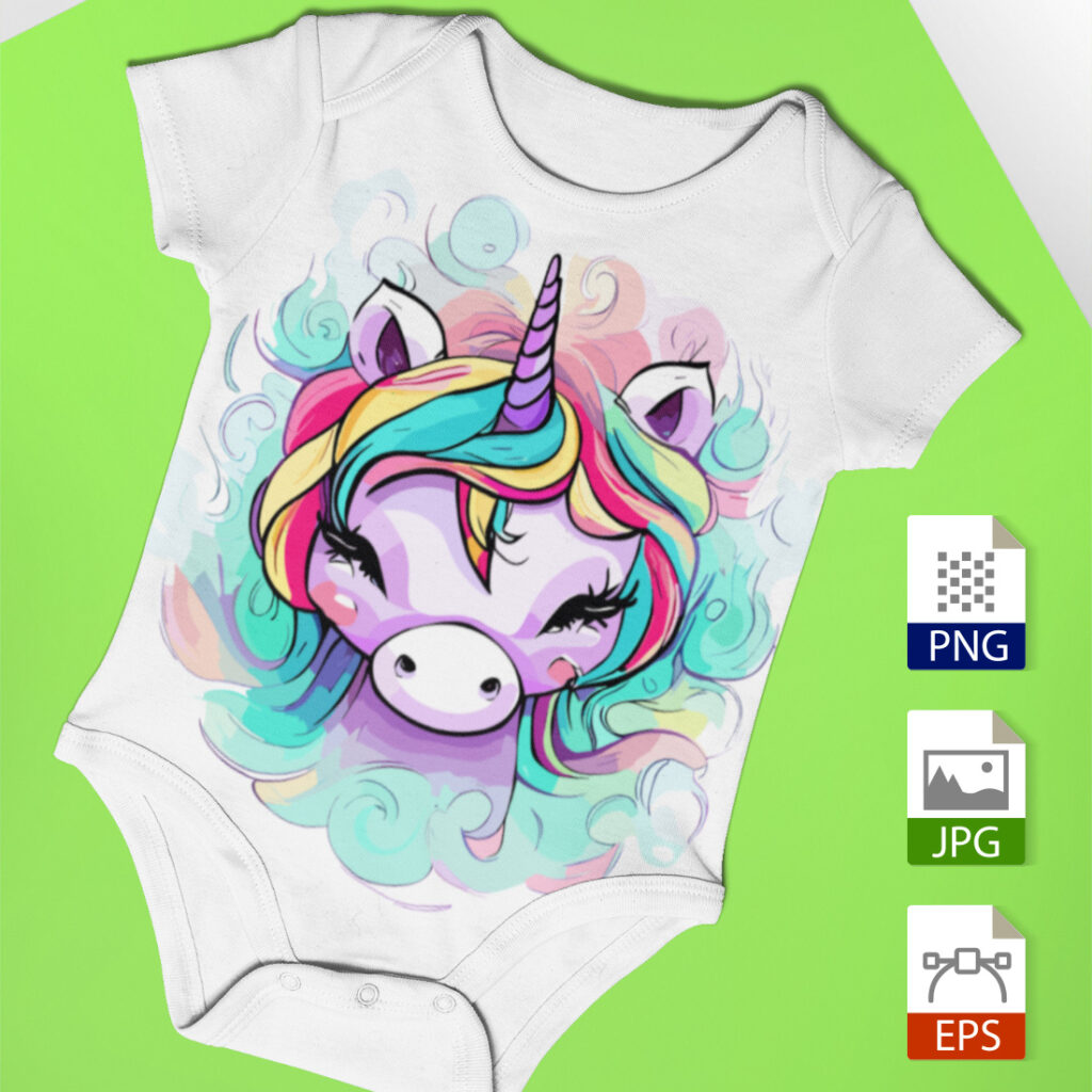 Radiant Unicorn Starlight - MasterBundles