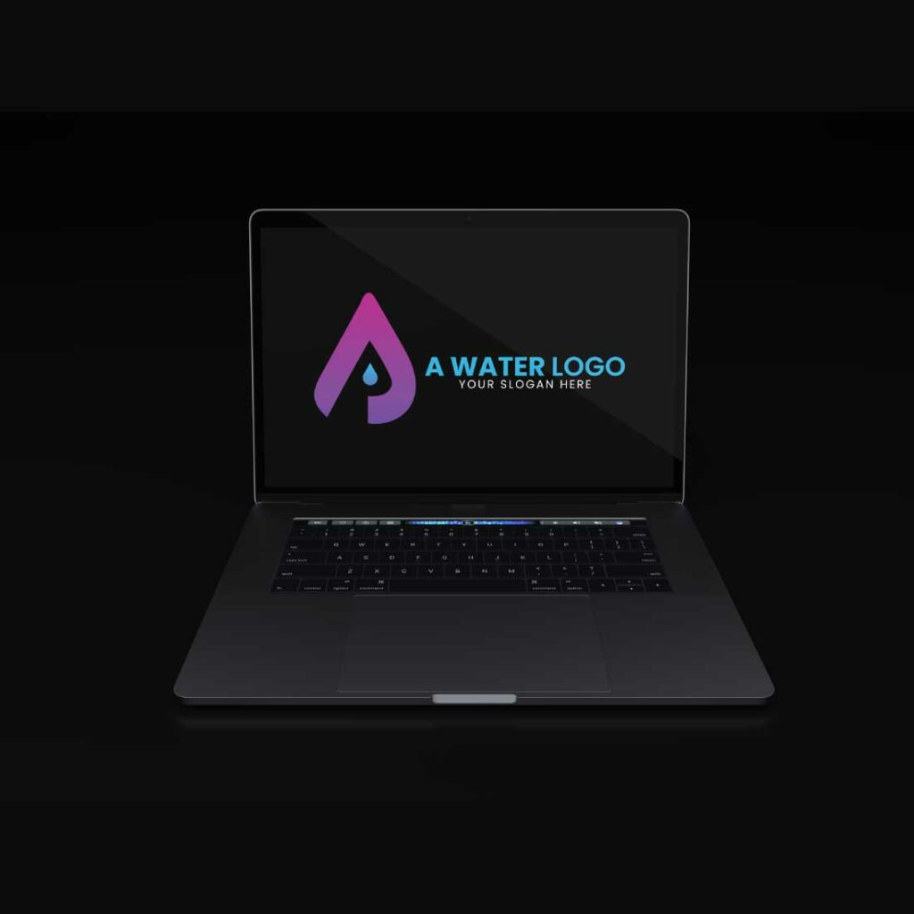 A water Brand Logo Design template - MasterBundles
