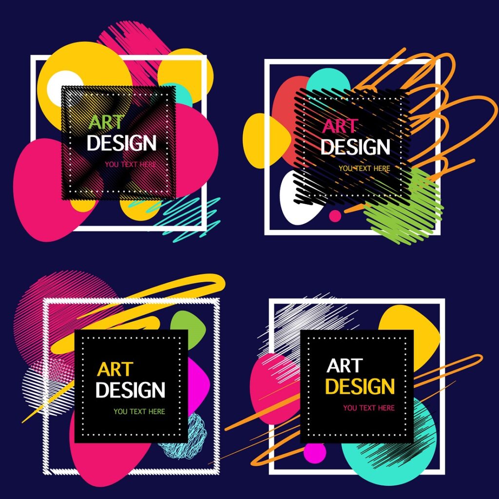Abstract vector frame - MasterBundles