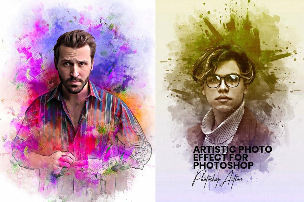 Artistic Photo Effect for Photoshop - MasterBundles