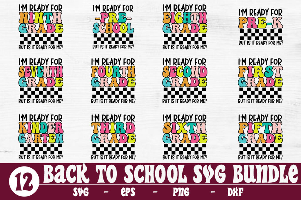 60 Back To School svg Mega Bundle, Teacher svg Bundle, 1st Day of ...
