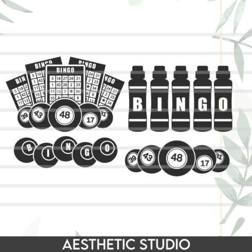 Bingo SVG, Bingo Cards Svg, Bingo, Bingo Daubers Svg, Bingo Balls Svg ...