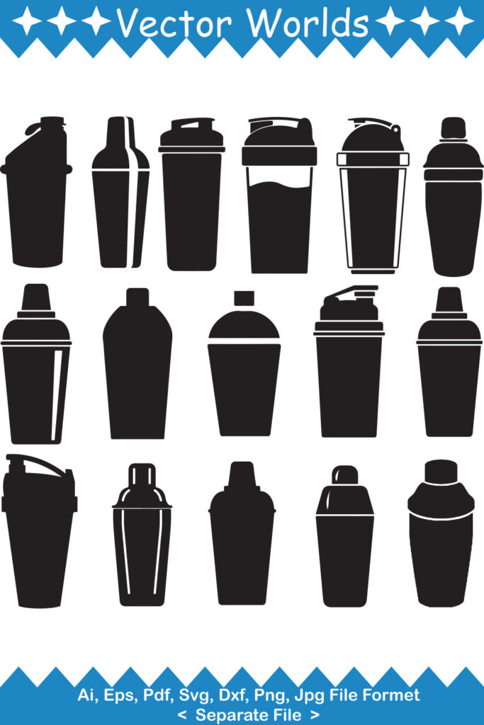 Shaker SVG Vector Design - MasterBundles