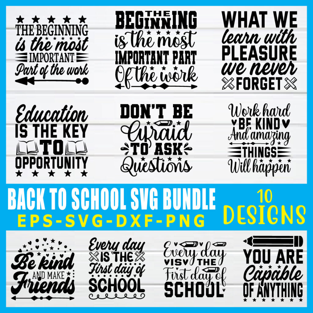 back to school svg bundle - MasterBundles