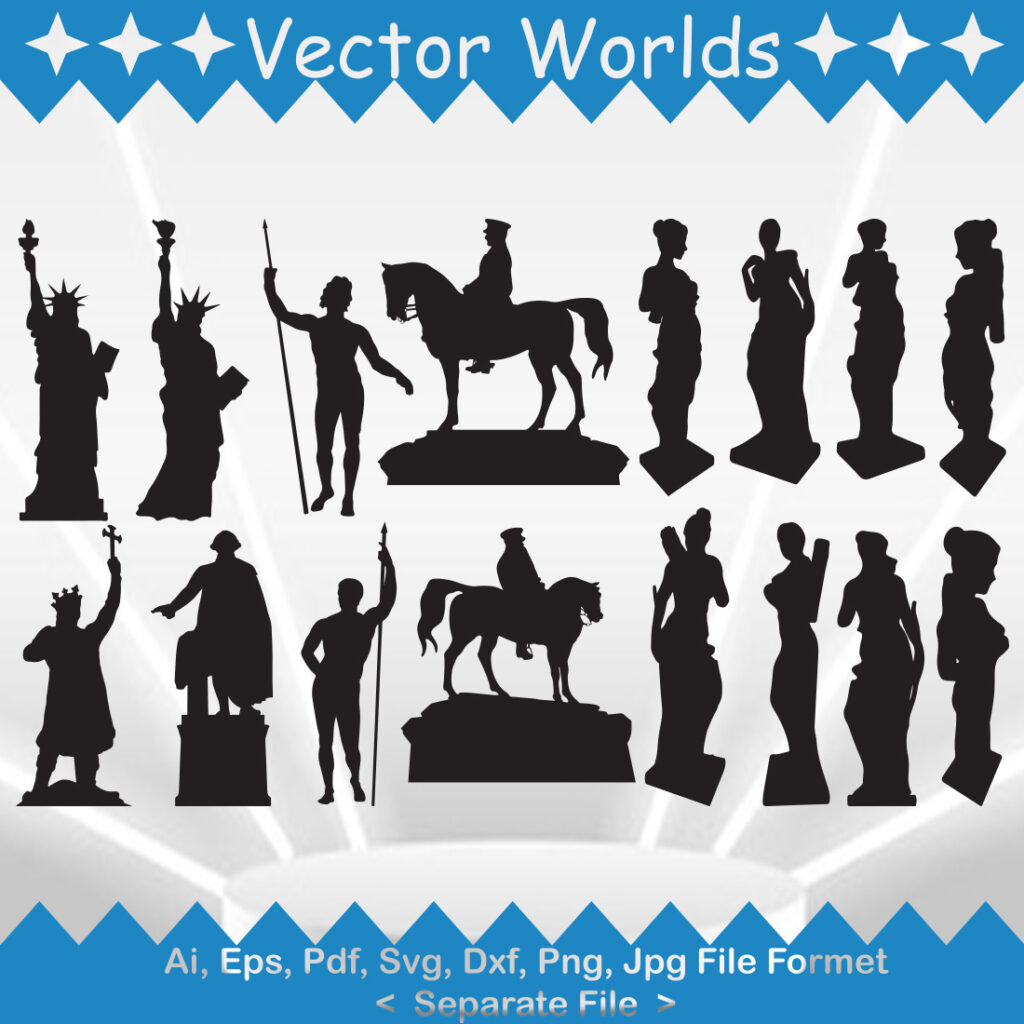 Statue SVG Vector Design - MasterBundles