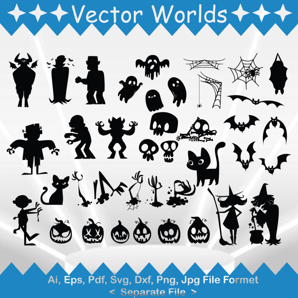 Spooky SVG Vector Design - MasterBundles