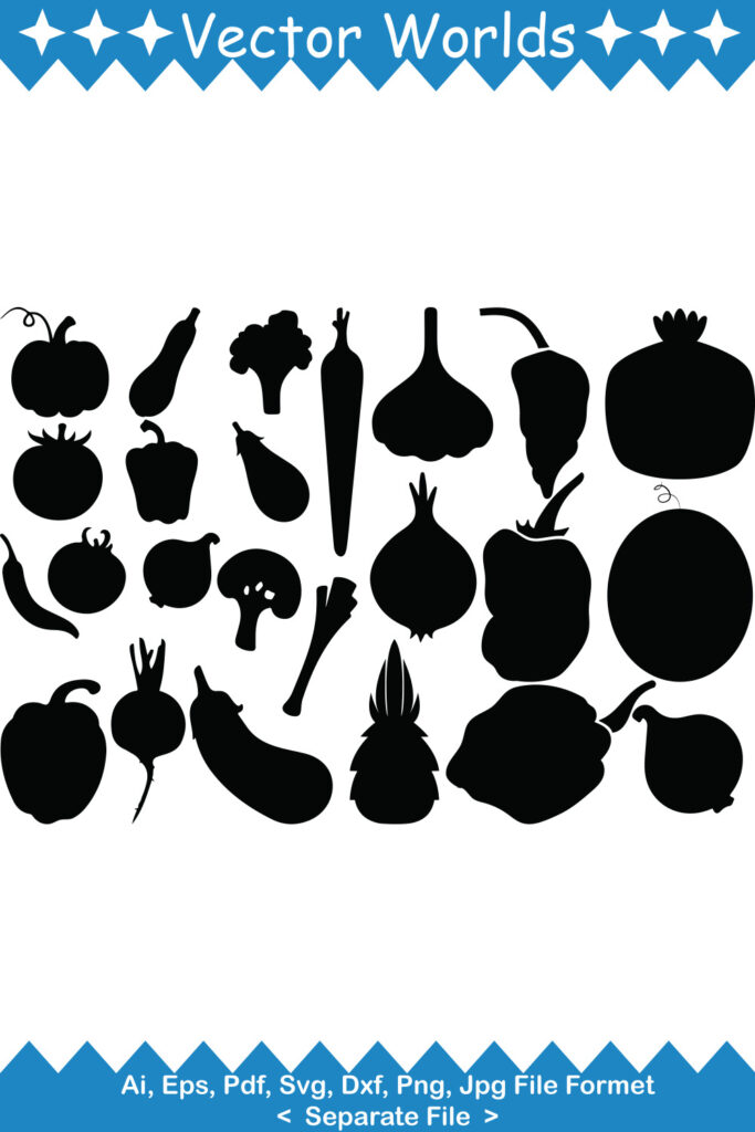 Vegetable SVG Vector Design - MasterBundles