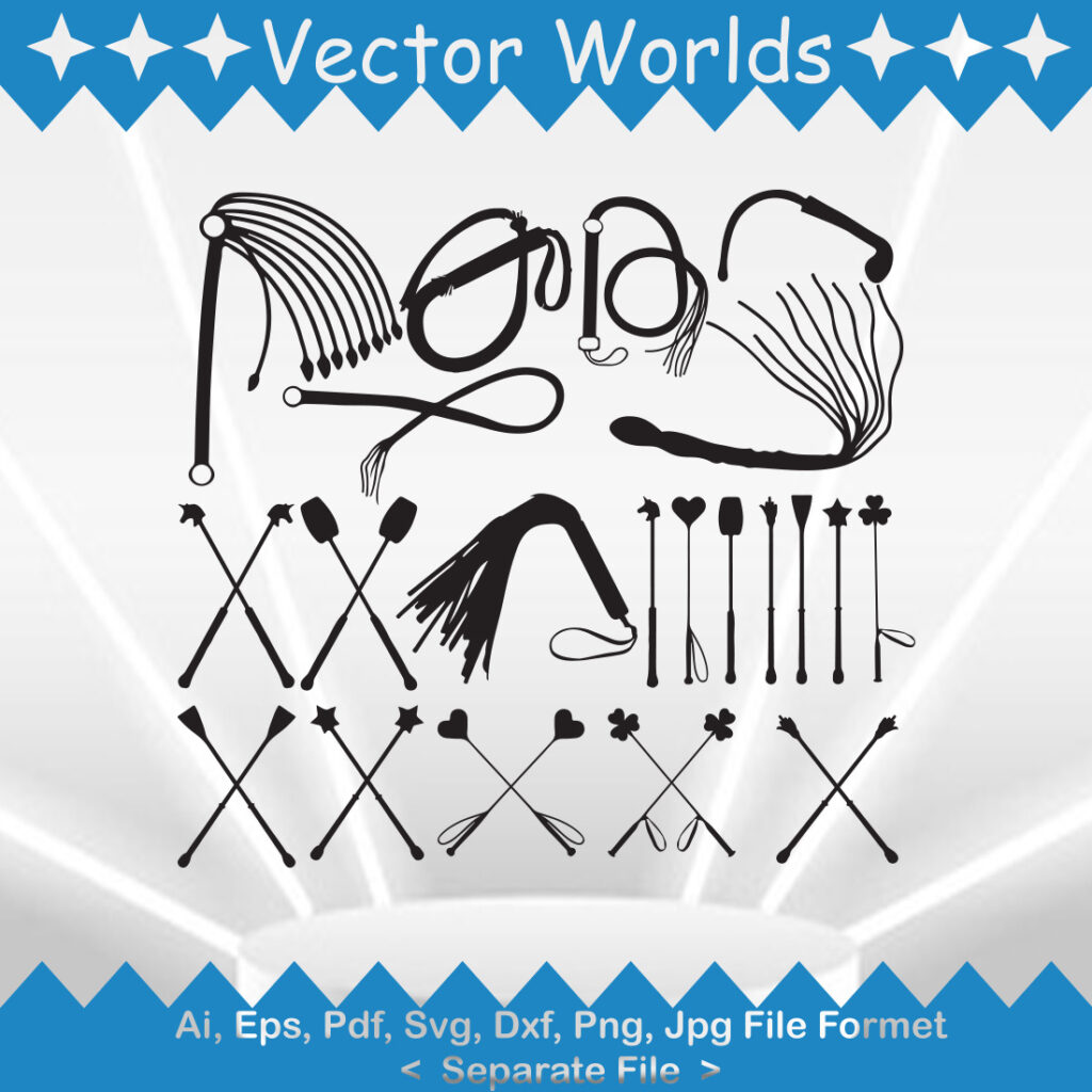 Riding Crops SVG Vector Design - MasterBundles