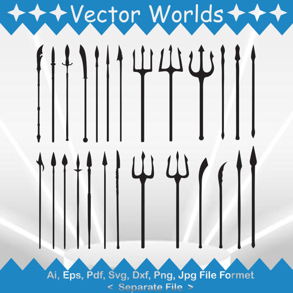 Spear SVG Vector Design - MasterBundles