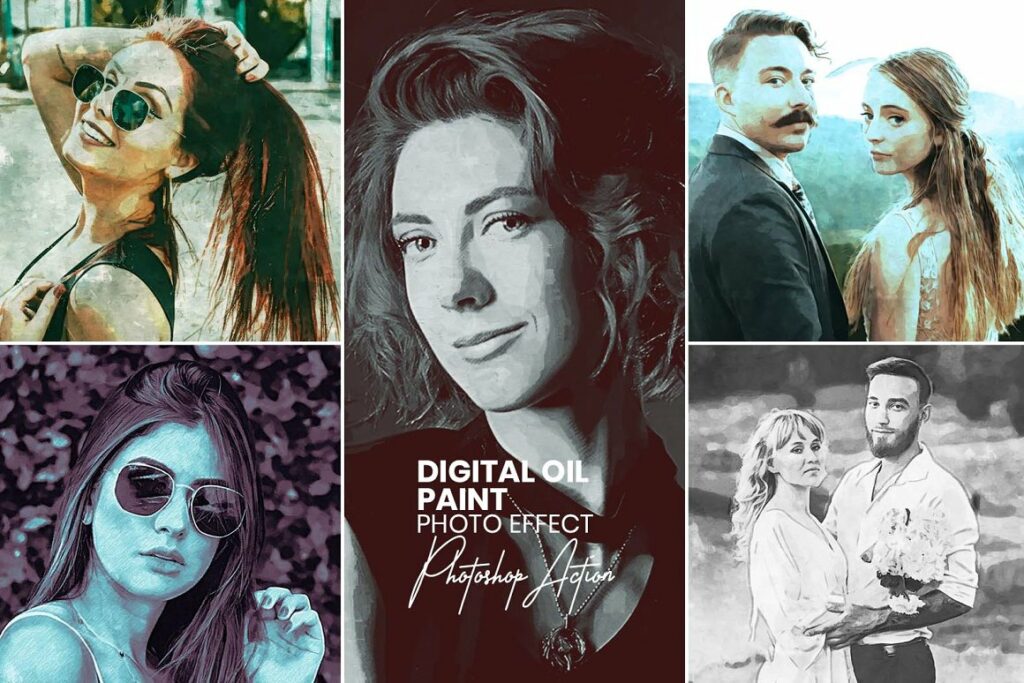 Digital Oil Paint - MasterBundles