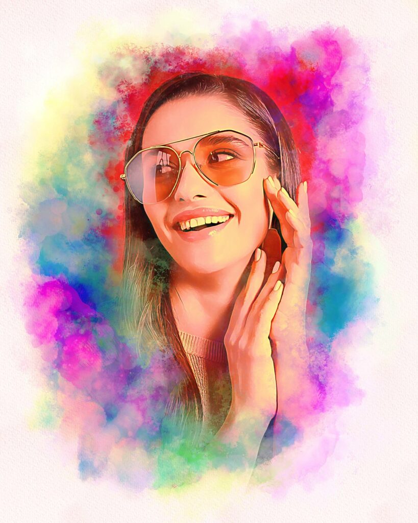 Artistic Watercolor Painting Effect - MasterBundles