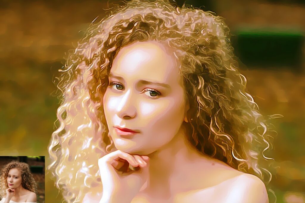Digital Painting Effect - MasterBundles
