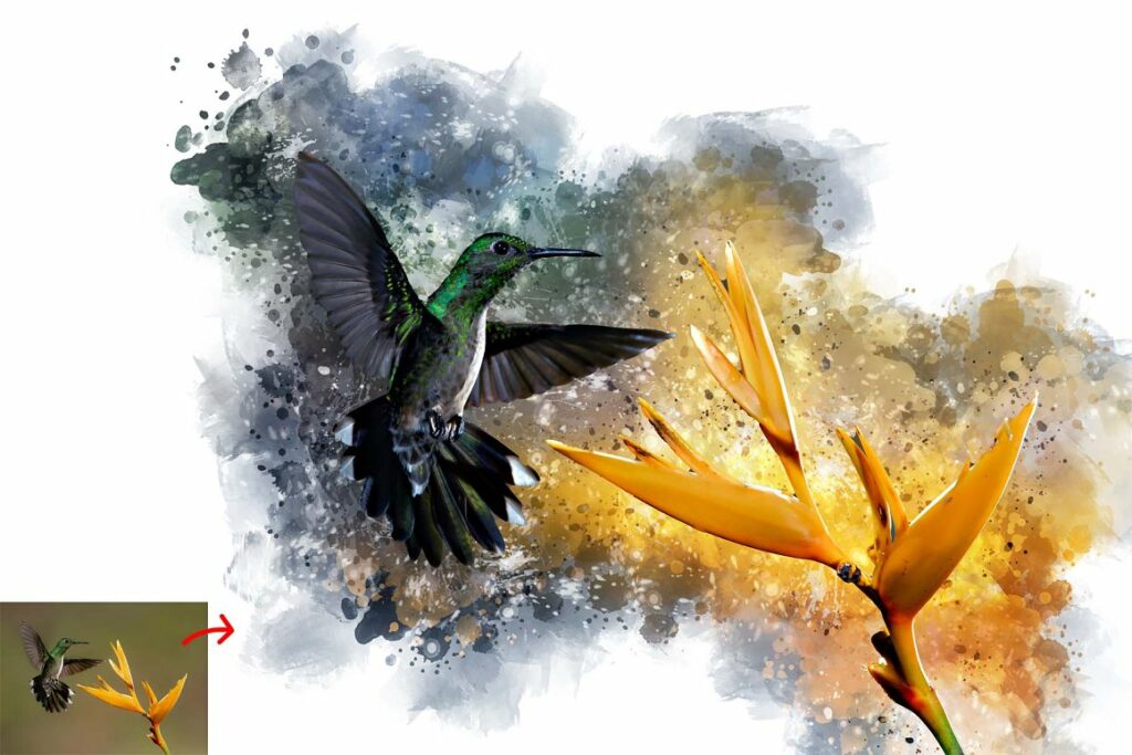 Easy Digital Painting from photo - MasterBundles