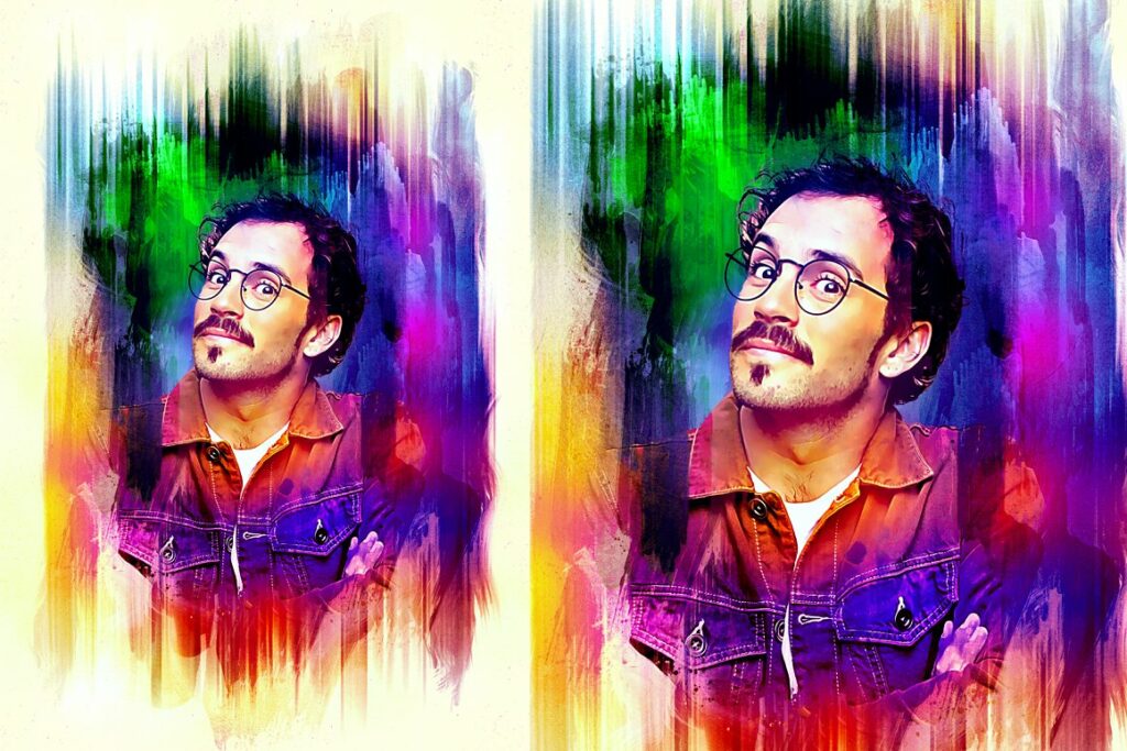 Digital Portrait Panting Effect - MasterBundles