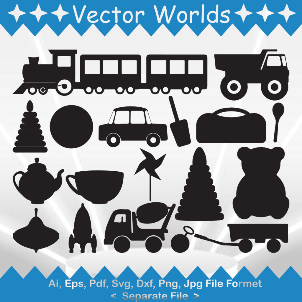 Toys SVG Vector Design - MasterBundles