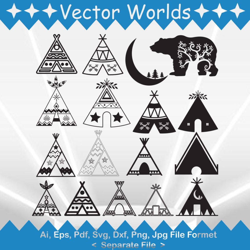 Tipi SVG Vector Design - MasterBundles