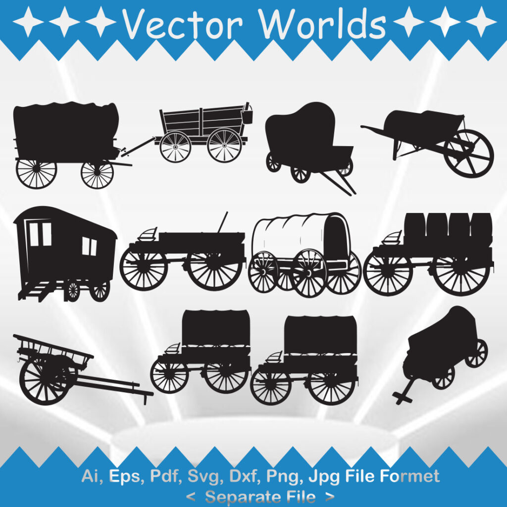 Wagon SVG Vector Design - MasterBundles